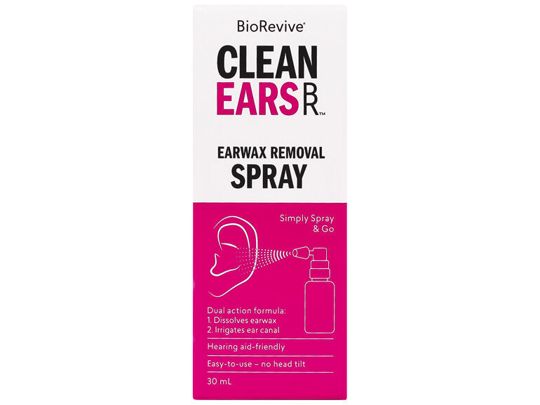 BioRevive Clean Ears - Earwax Removal Spray 30ml – Audiology South