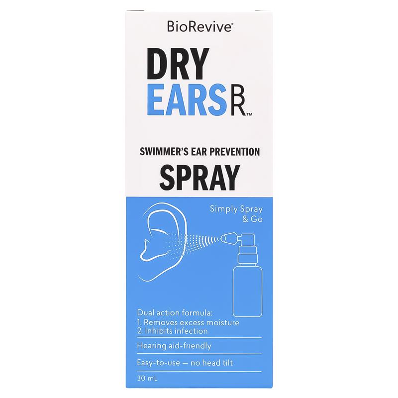 BioRevive Dry Ears - Swimmers Ear Prevention Spray 30ml – Audiology South